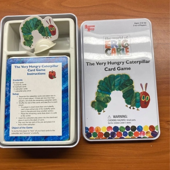 Toys | The Very Hungry Caterpillar Card Game With Instructions | Poshmark
